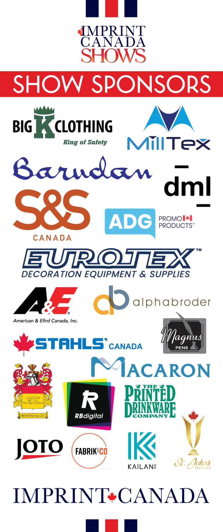 Sponsors | Imprint Canada
